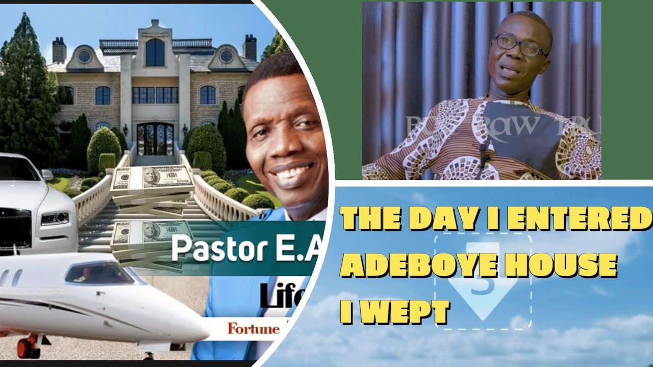 Adeboye is Tribalistic/his house lavishly decorated/My Friend Stole ...