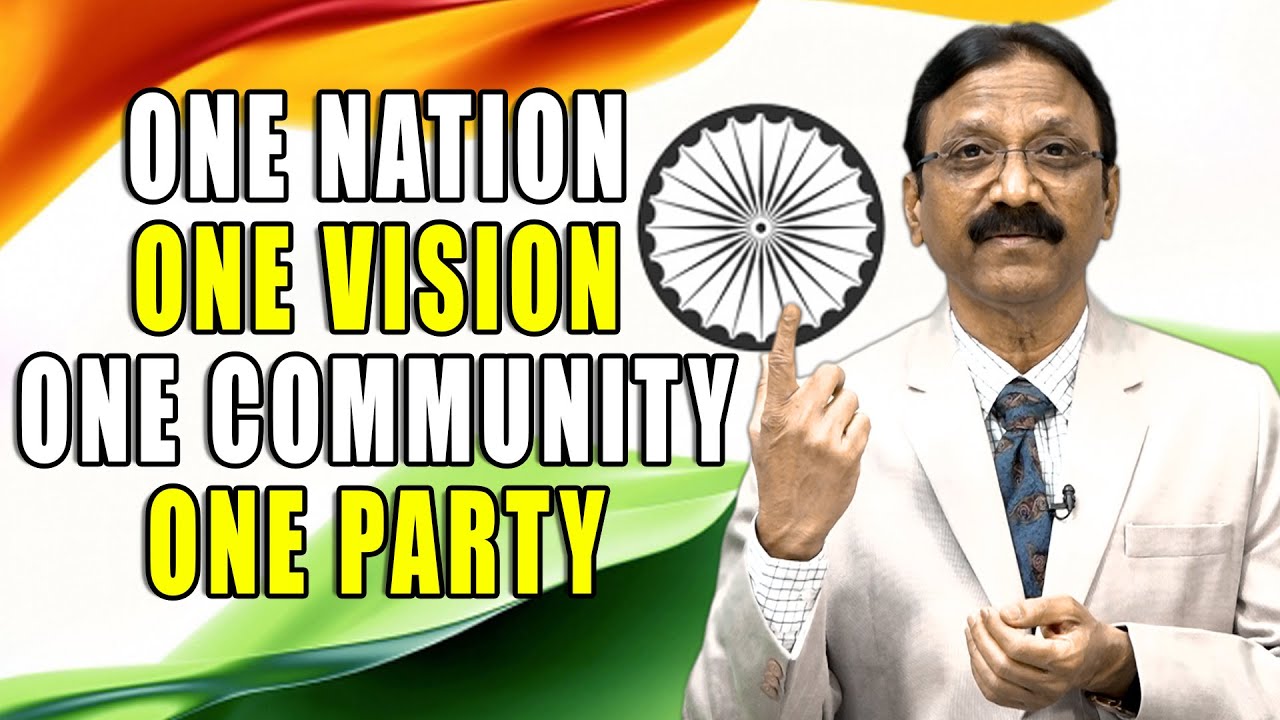 ONE NATION, ONE VISION, ONE COMMUNITY, ONE PARTY | RAMESH THETE - YouTube