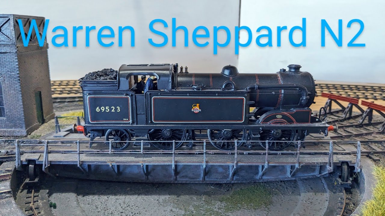 Warren Sheppard O gauge Gresley N2 loco October 30, 2023 - YouTube