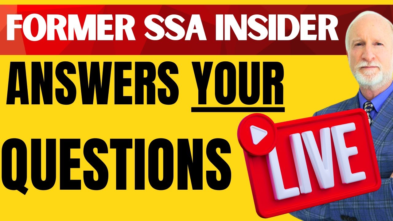 FREE LIVE Q&A: Social Security, Medicare, Retirement, Disability, etc ...