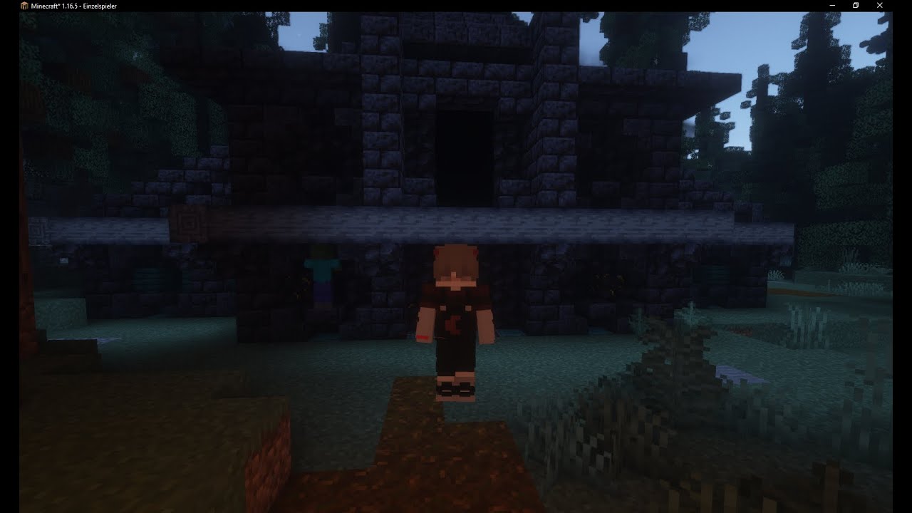 Nether House [easy build] - YouTube