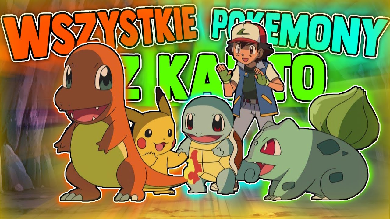 HISTORIA WSZYSTKICH POKEMONÓW ASHA Z KANTO - YouTube