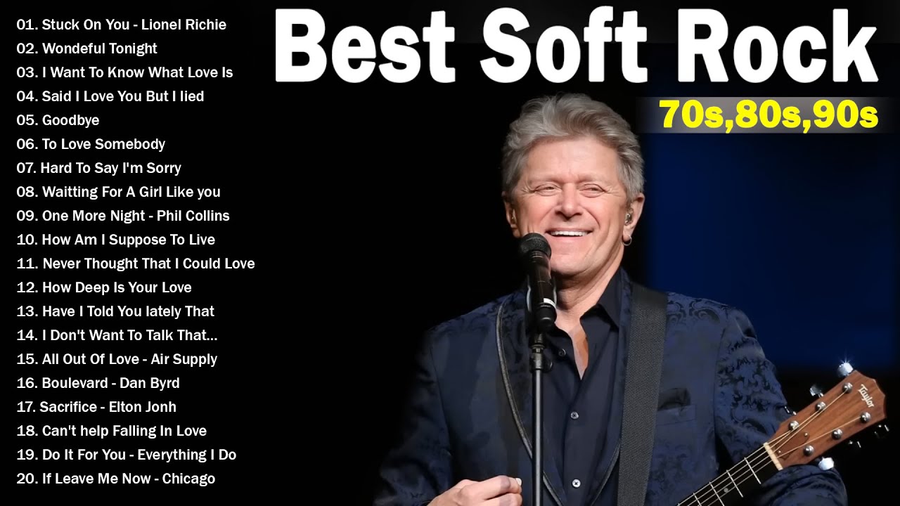 Eric Clapton, Michael Bolton, Lionel Richie, Air Supply, Rod Stewart🎙 ...