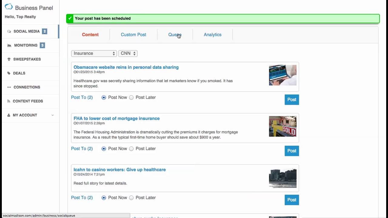 Social Media Business Panel Overview - YouTube