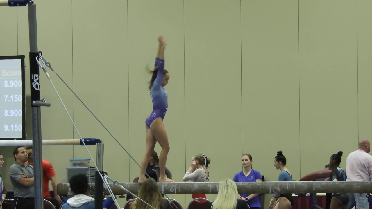 Mya Robinson - Beam - Level 10 Gymnastics (2020 Tim Rand Invitational ...