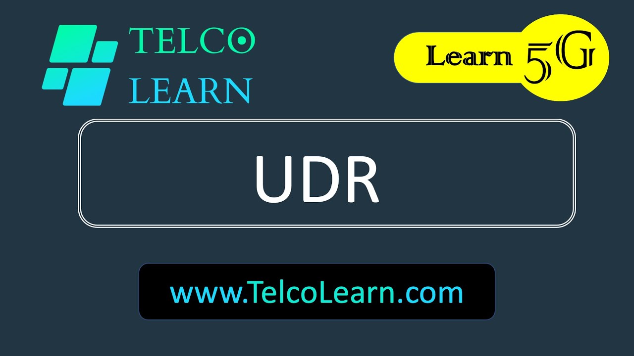 What is UDR in 5G? 5G Service-based Architecture | 5G Core Network | SBA | UDR - YouTube