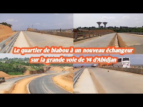 le quartier de biabou à un nouveau échangeur sur la grande voie de Y4 d ...