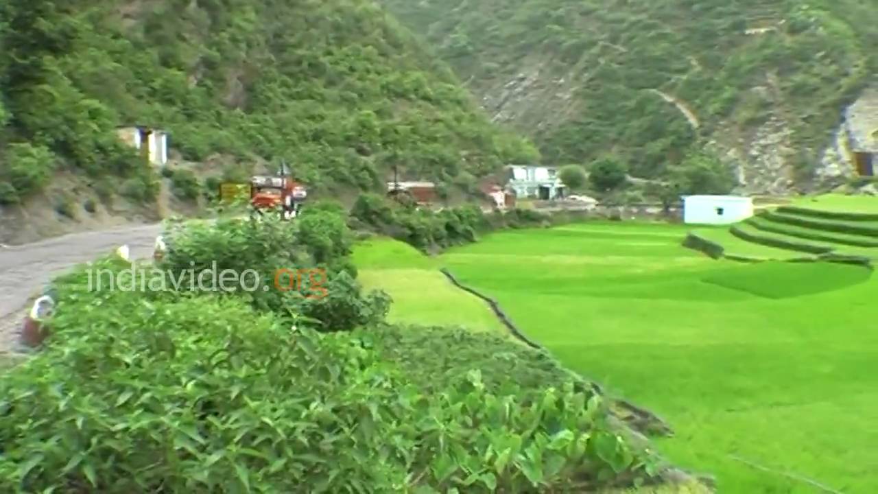 Roadside Village at Joshimath Chamoli Uttarakhand - YouTube