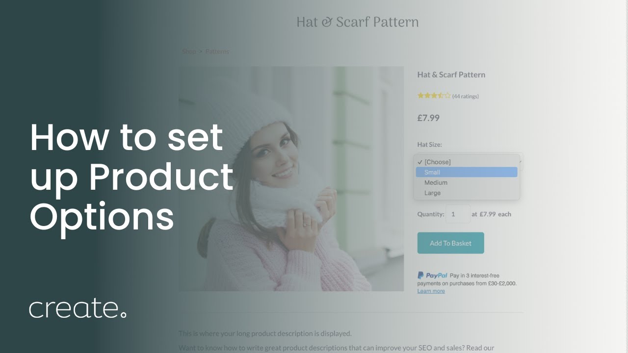 How to set up Product Options - YouTube