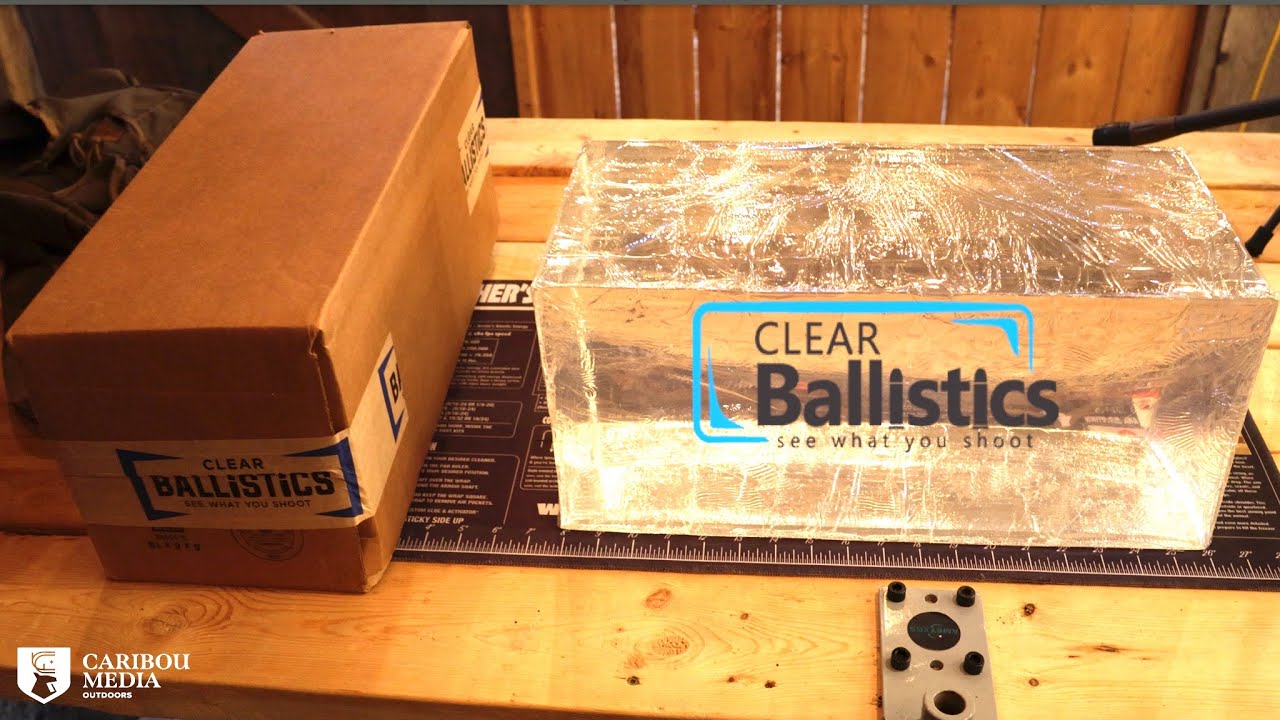 Clear Ballistics Gel | Spartan 18x8x8 Block - YouTube