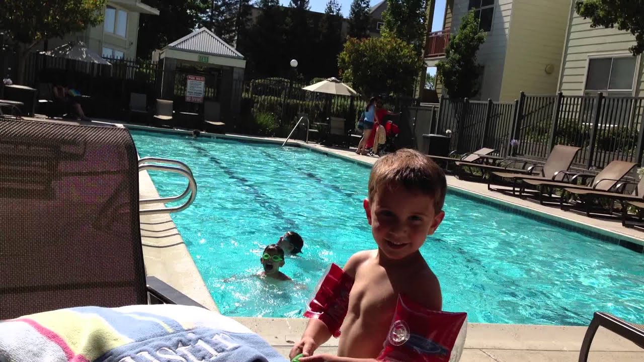 Pool fun - YouTube