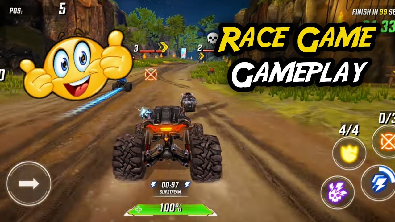 RACE: Rocket Arena Car Extreme Game Gameplay Video | Monster car racing ...