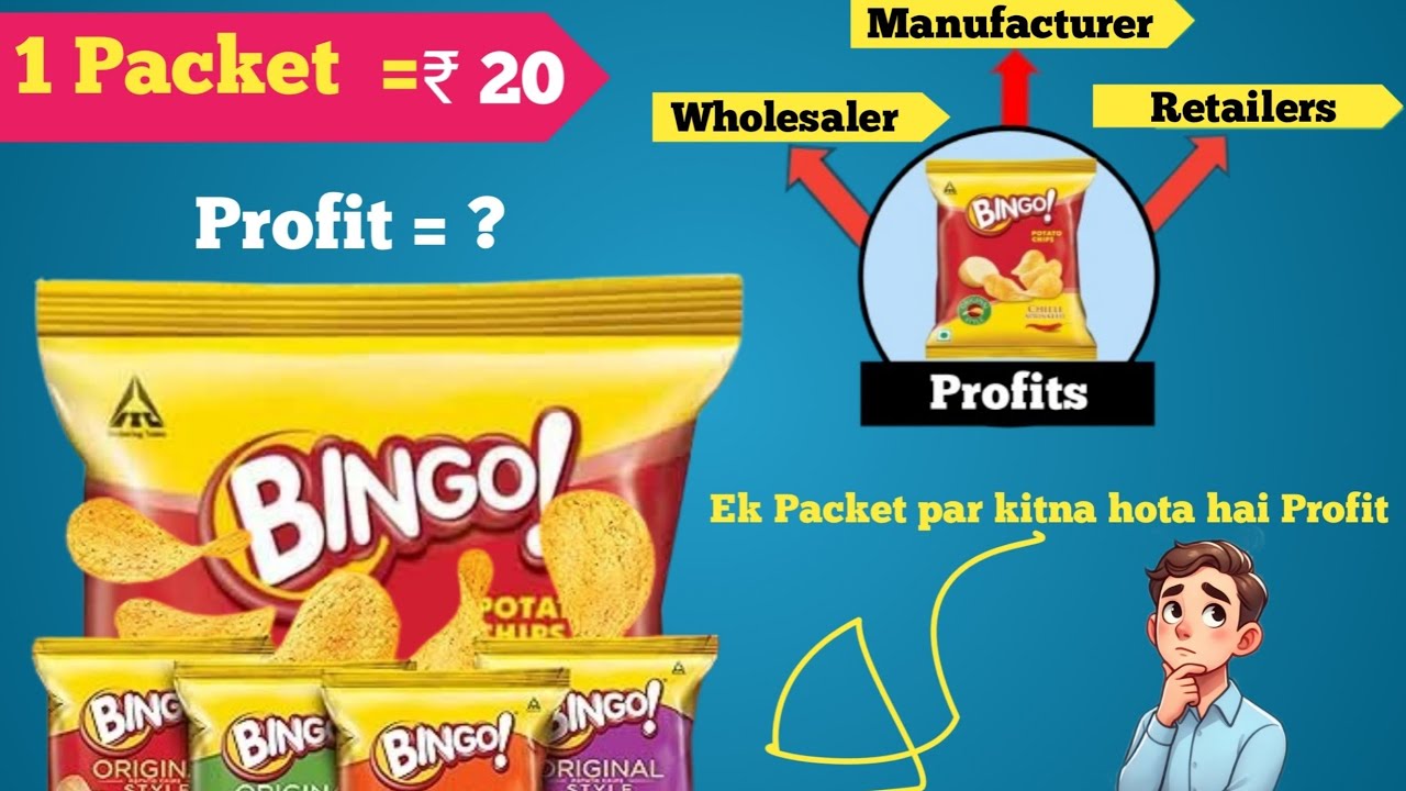 Bingo Chips Ka Asli Sach: "₹20" Ke Packet Se Kaun Kitna Kama Raha Hai ...
