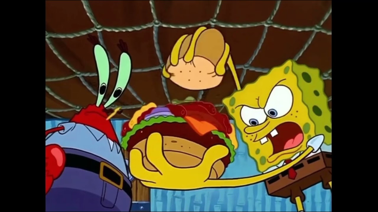 biggest crabby patty in the world - YouTube