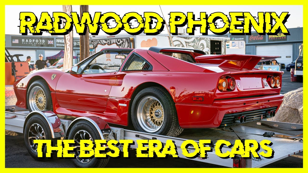 RADWOOD is the MOST DIVERSE and MOST WILD car show I've ever been to ...