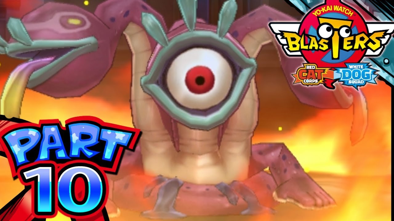 Yo-Kai Watch Blasters - Part 10 - Slimamander Battle - YouTube