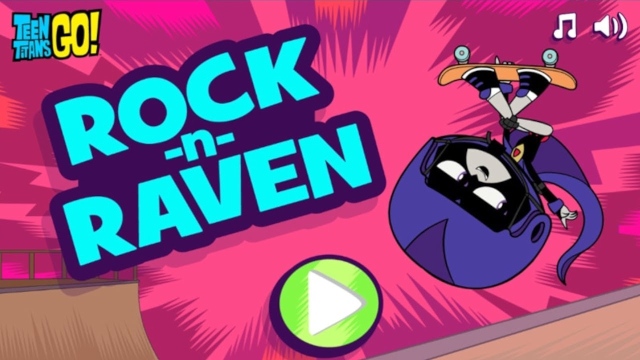 Teen Titans Go: Rock-N-Raven - Raven Hawk Amateur Skater (CN Games ...