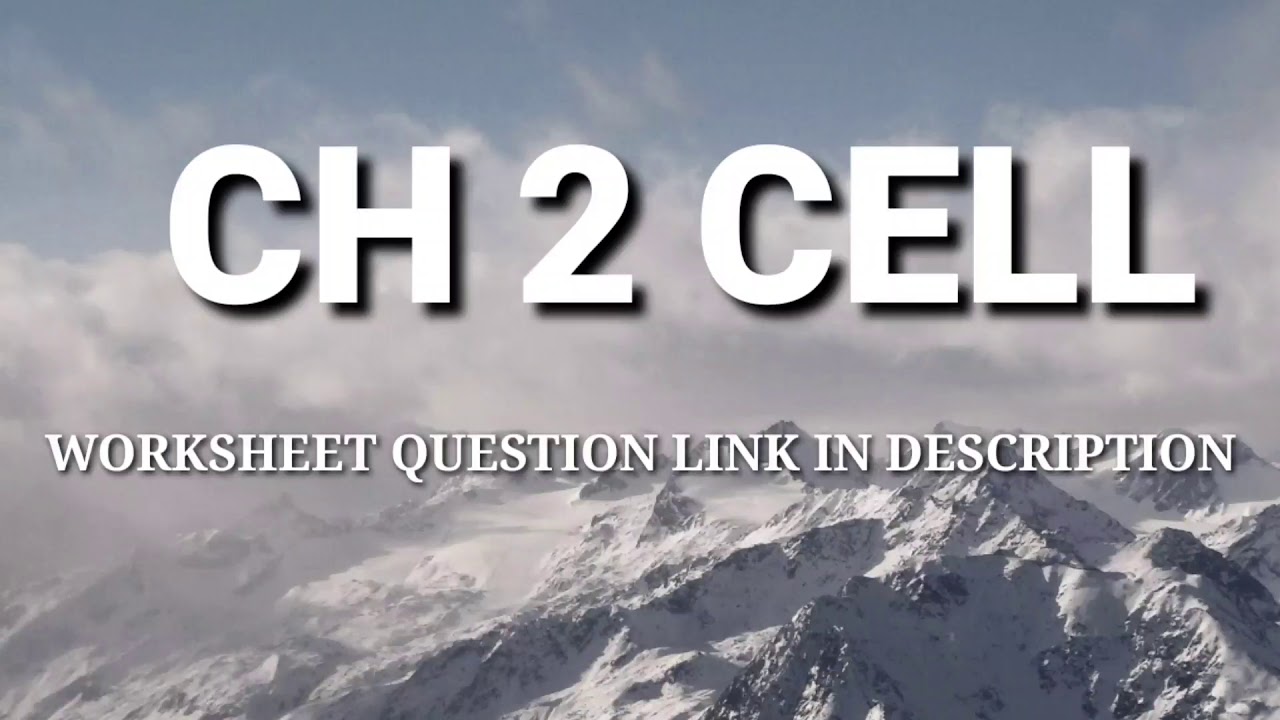 ch-2-cell-worksheet-questions-selina-biology-class-9-youtube