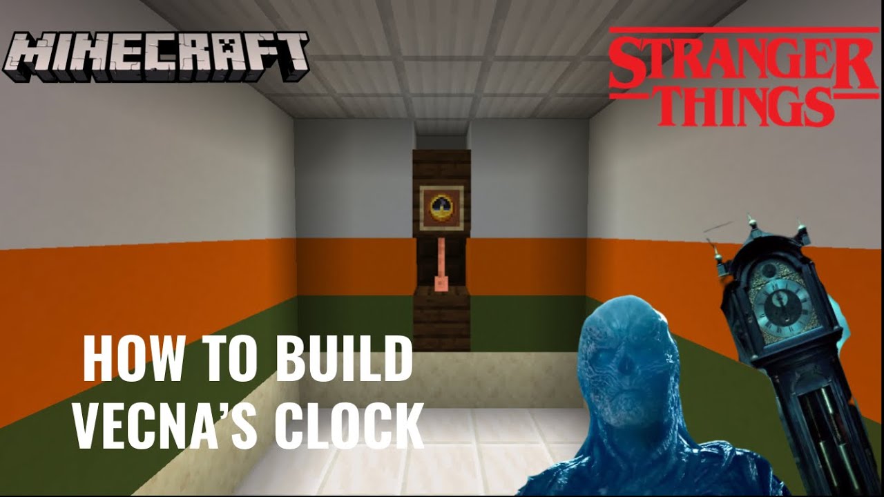 How to Build Vecna’s Clock from Stranger Things 4 in Minecraft - YouTube