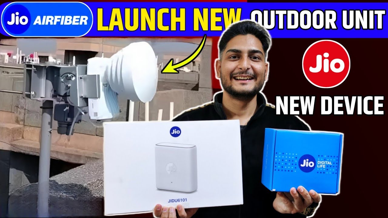 Jio AirFiber Plus Launch New Outdoor Unit | How to Book Jio AirFiber ...