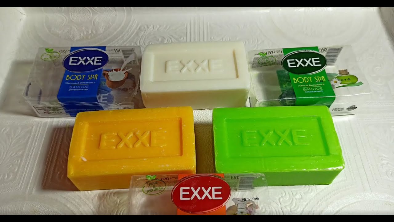 Soft Soap EXXE Body Spa | Банное мыло ЕХХЕ Body Spa - YouTube