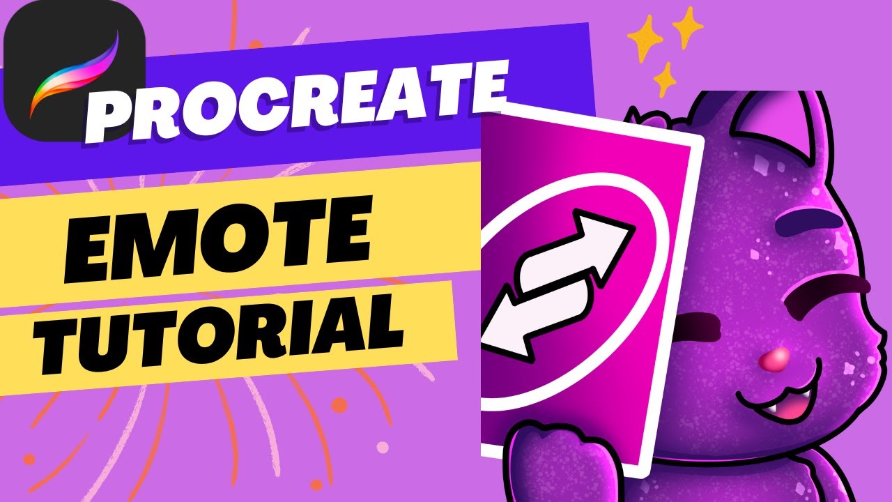 How To Draw Emotes Using Procreate! - YouTube