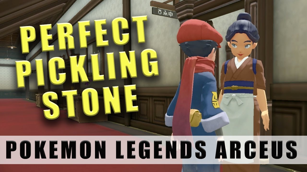 Pokemon Legends Arceus A Perfect Pickling Stone Radisa location - YouTube