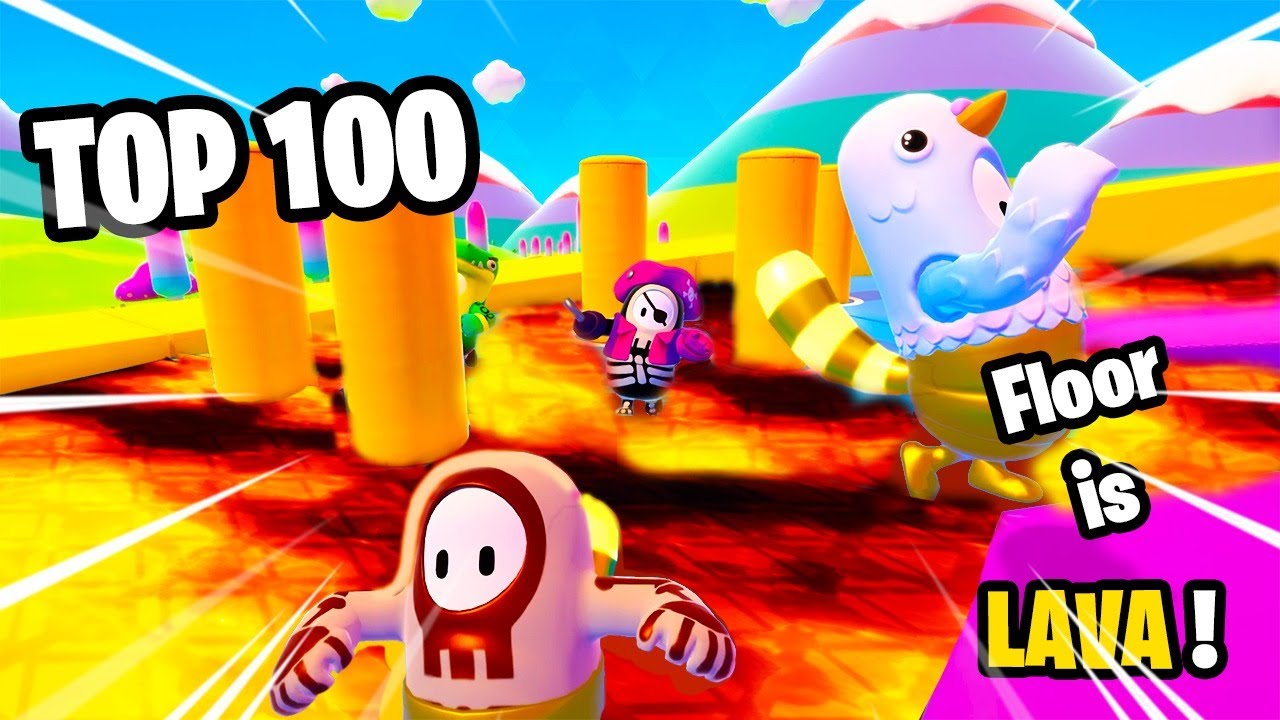 TOP 100 FALL GUYS FAILS & WINS - YouTube