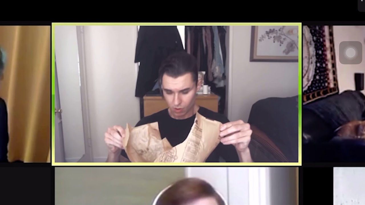 This guy was zoom bombing he made a zoom video it’s fake watch what ...