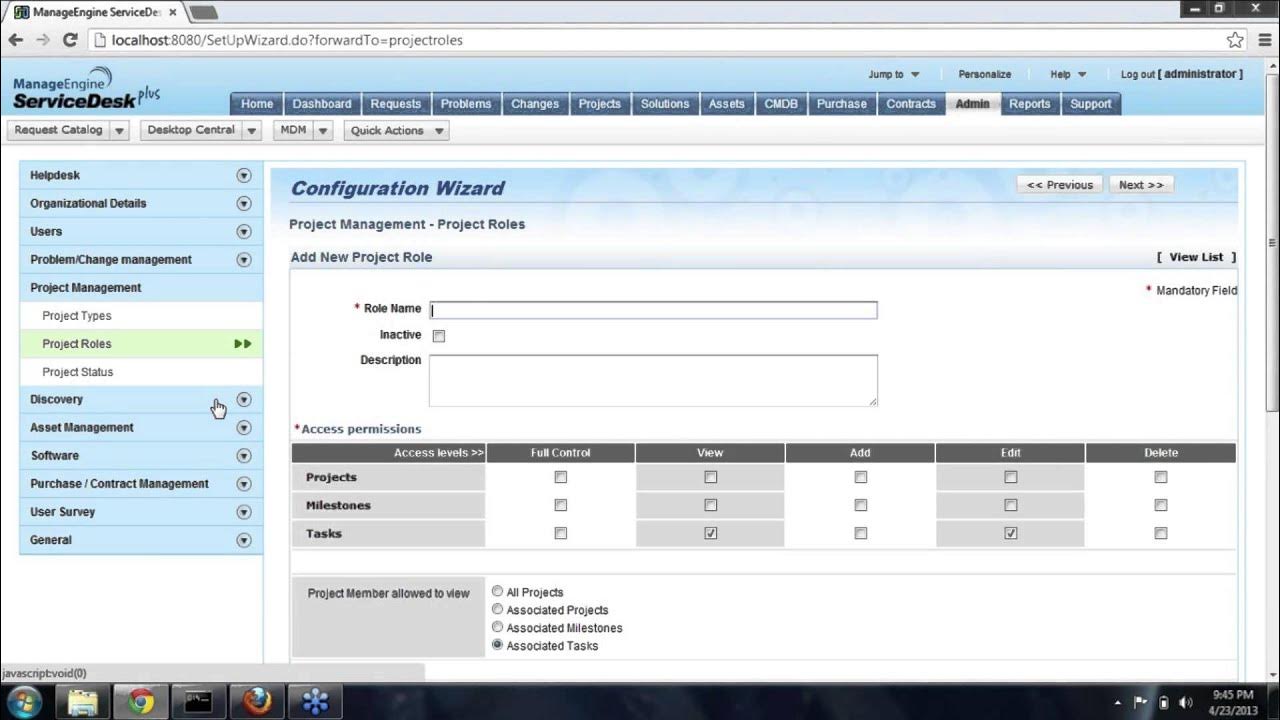 ManageEngine ServicedeskPlus Project Management - Best Practices ...