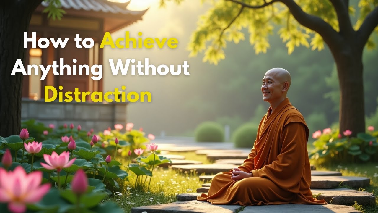 Achieve Anything Without Distraction A Monk’s Guide to Unshakable Focus ...