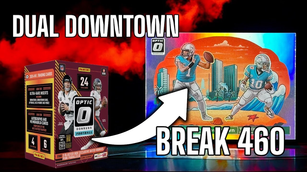 We Pulled a BRAND NEW DUAL DOWNTOWN 🌆🔥 Break 460 - 2024 Donruss Optic ...