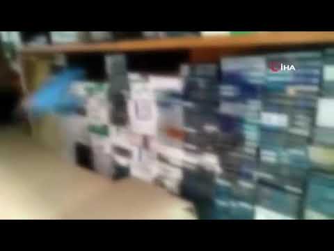 Gaziantep’te 5 bin 340 paket kaçak sigara ele geçirildi