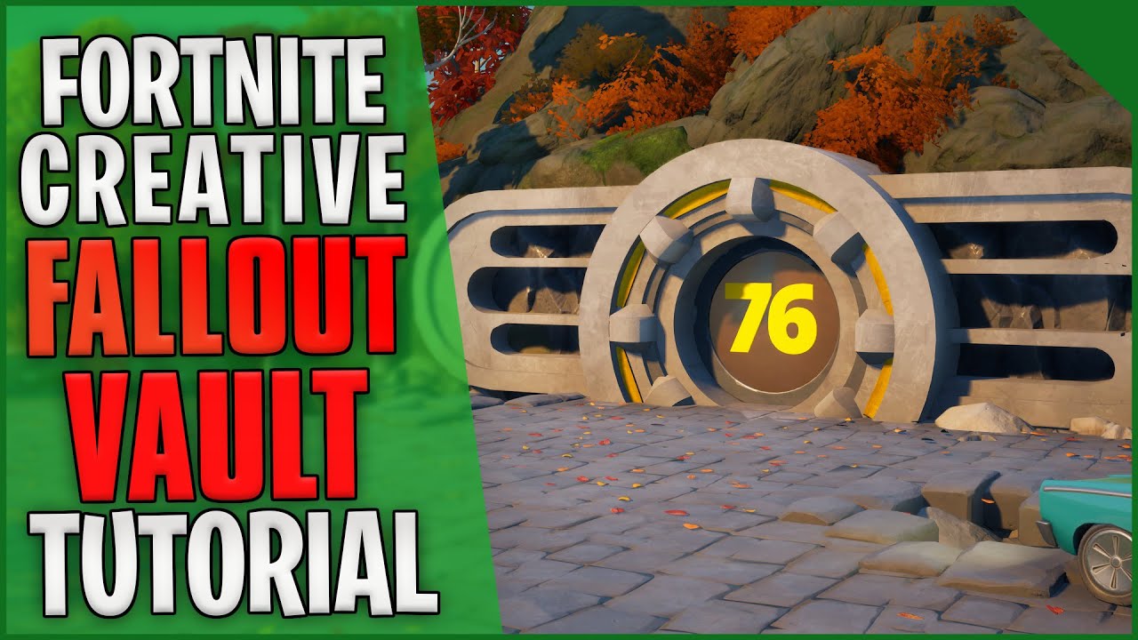 How to Make FALLOUT VAULTS | Fortnite Creative - YouTube