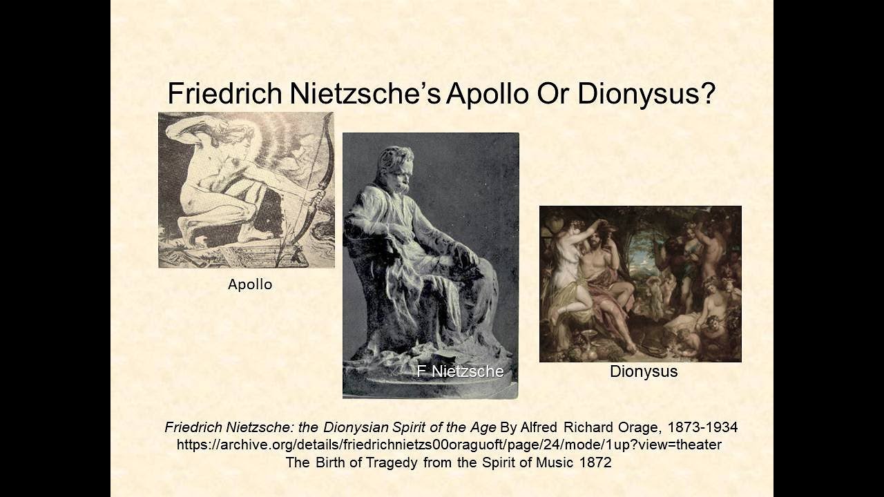 Nietzsche's Apollo or Dionysus by A R Orage 1906 - YouTube