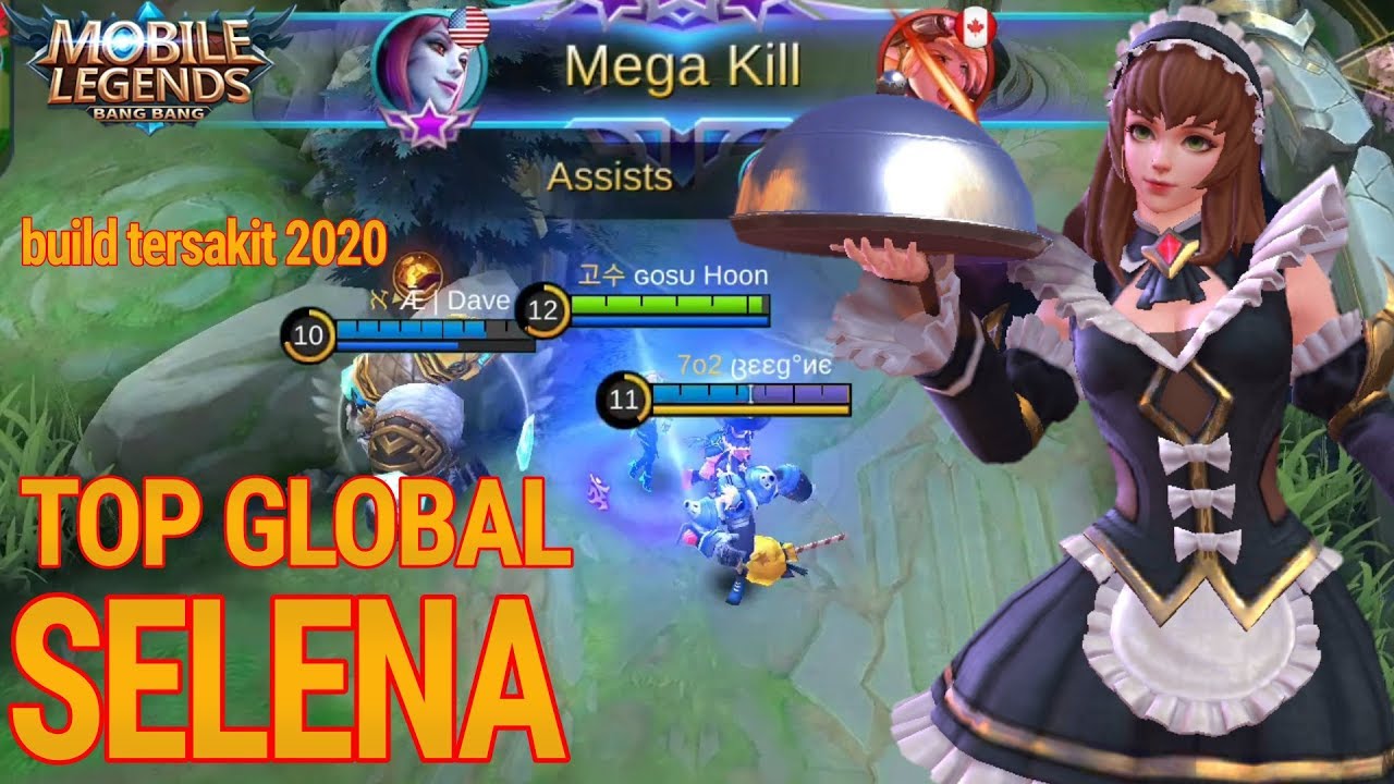 Top 1 Global Selena | Build Tersakit Selena 2020 - Mobile Legends - YouTube