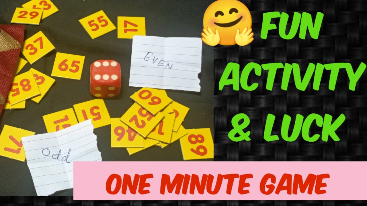 Fun with activity game/एक मिनट का मजेदार किटी पार्टी गेम/One minute ...