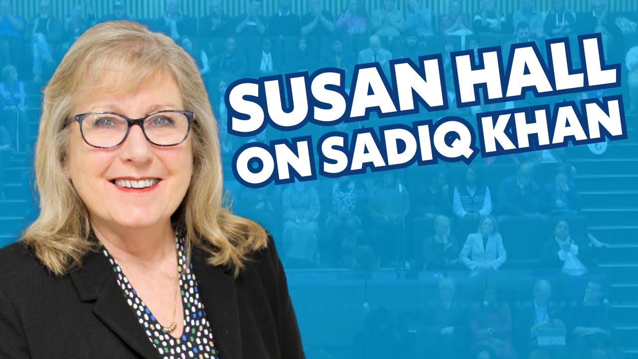 Susan Hall TAKES APART Sadiq Khan (passionate speech on crime) - YouTube