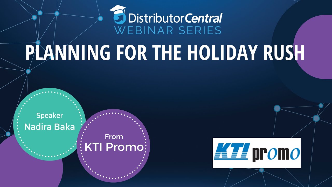 Planning for the Holiday Rush with KTI Promo - YouTube