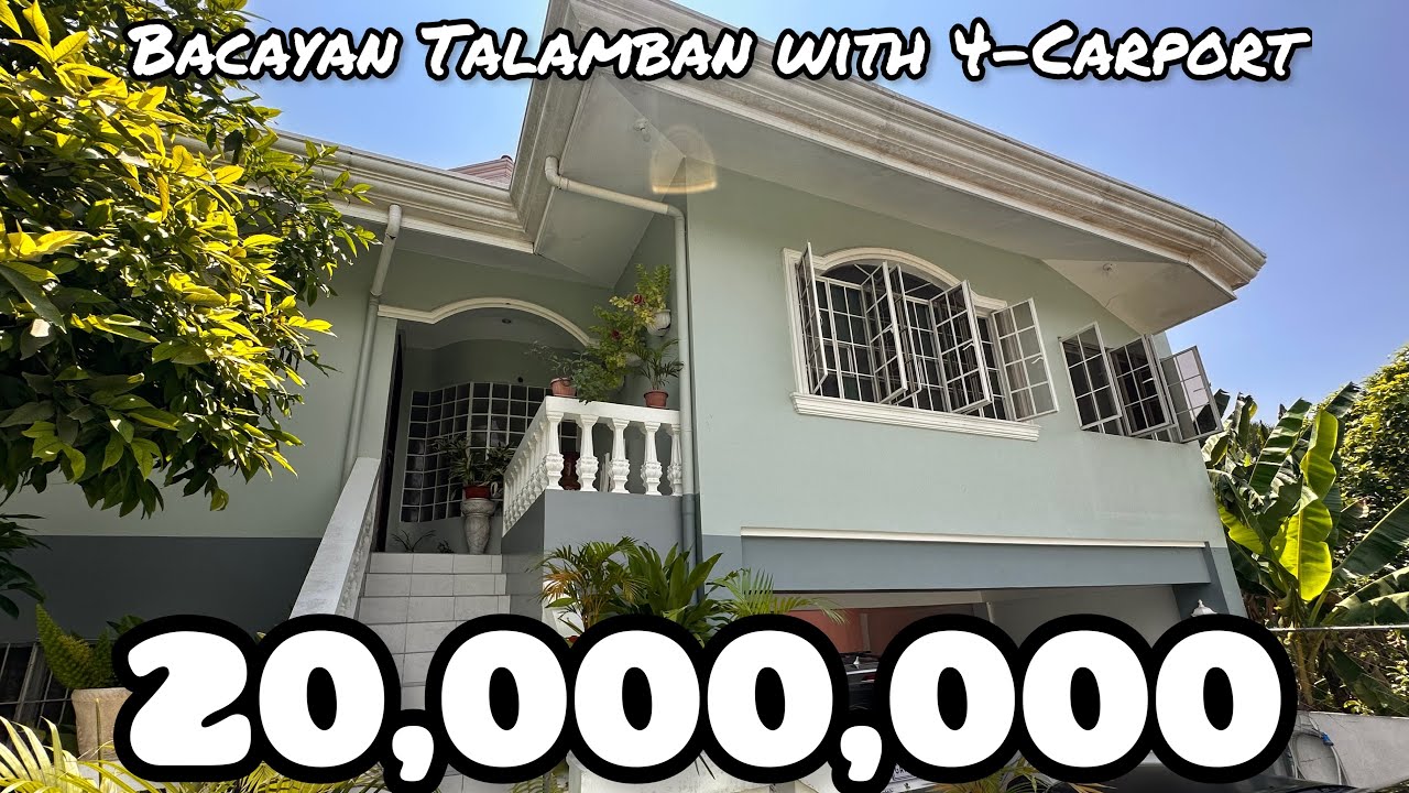 Bacayan Talamban Cebu 400sq.m House with 4-Carport for Sale - YouTube