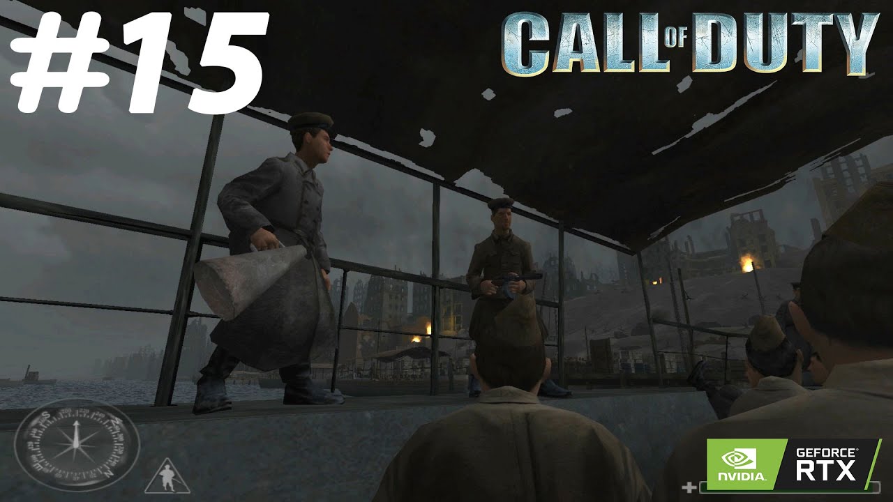 Call of Duty - Soviet Campaign | Mission #15 Řeka Volha, Stalingrad CZ ...