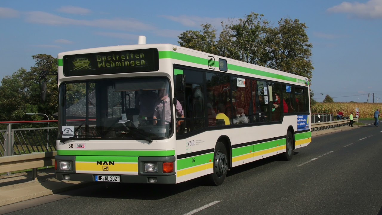 (SOUND) Mitfahrt im MAN NL 202 - VMR-Team Wagen 36 - HF-NL 202 ...