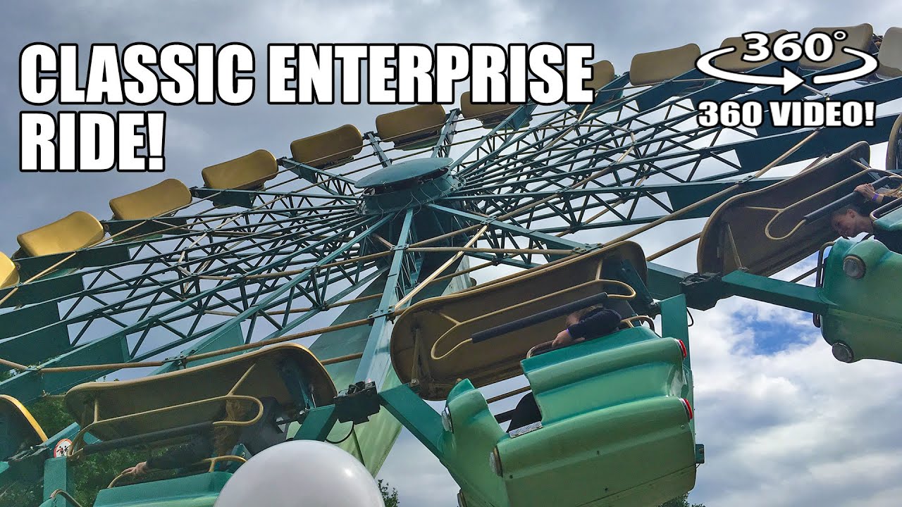 Cool 360 Degree Enterprise Amusement Park Ride POV! Slagharen ...