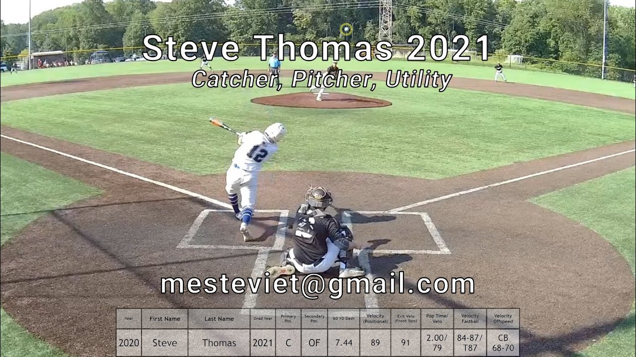 Steve Thomas 2 for 3 with Single & Double MSI 8-5-2020 - YouTube