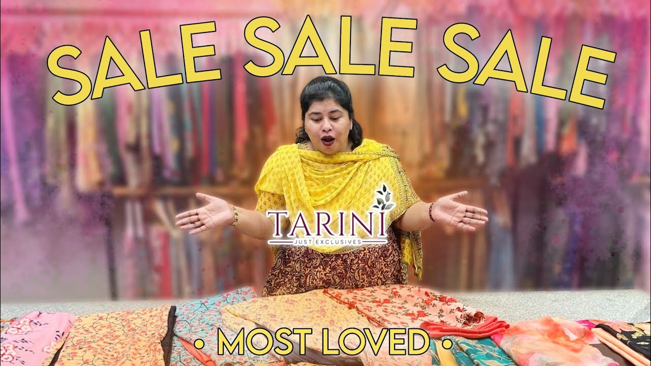 SALE SALE SALE | MOST LOVED | LIMITED PIECES | TARINI - Just Exclusives ...