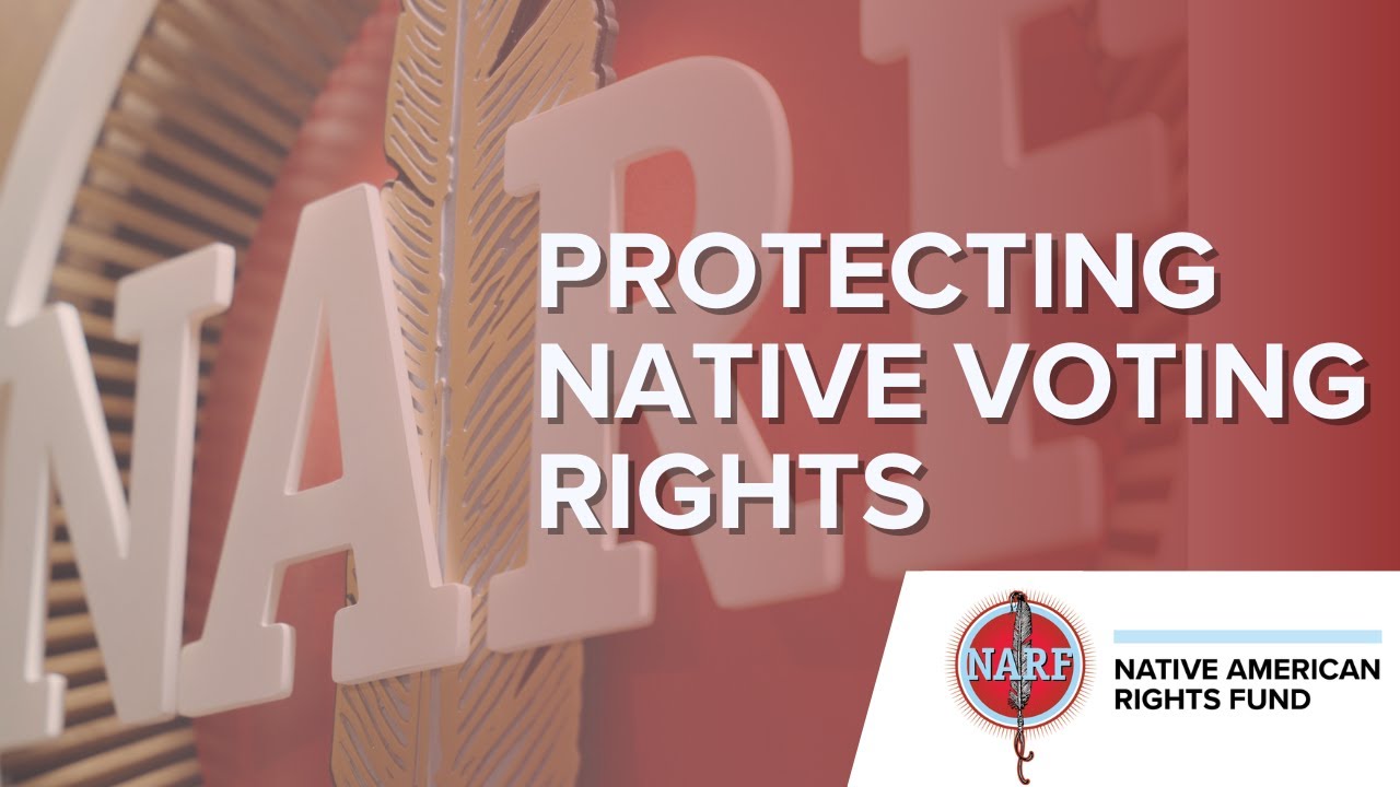 Native Voices, Native Vote: Protecting Native Voting Rights at the ...