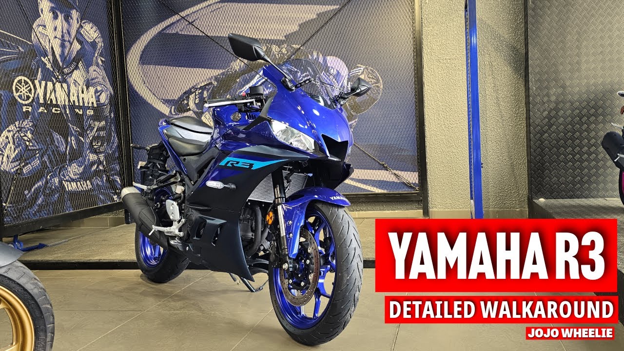 2024 Yamaha R3 321cc detailed walkaround review | everything u need to know about mini R1 - YouTube
