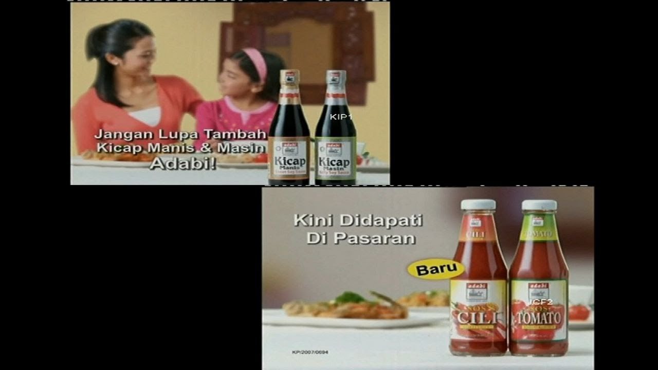 Iklan Adabi - Kicap Manis & Kicap Masin Adabi [HQ Version] Feat. Sos ...