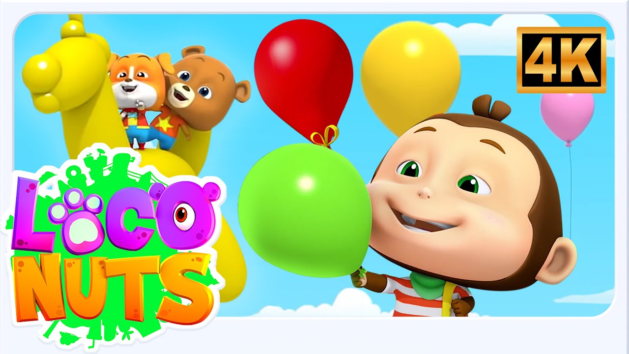 The Balloon Song for kids and More Playful Rhymes for Little Ones - YouTube