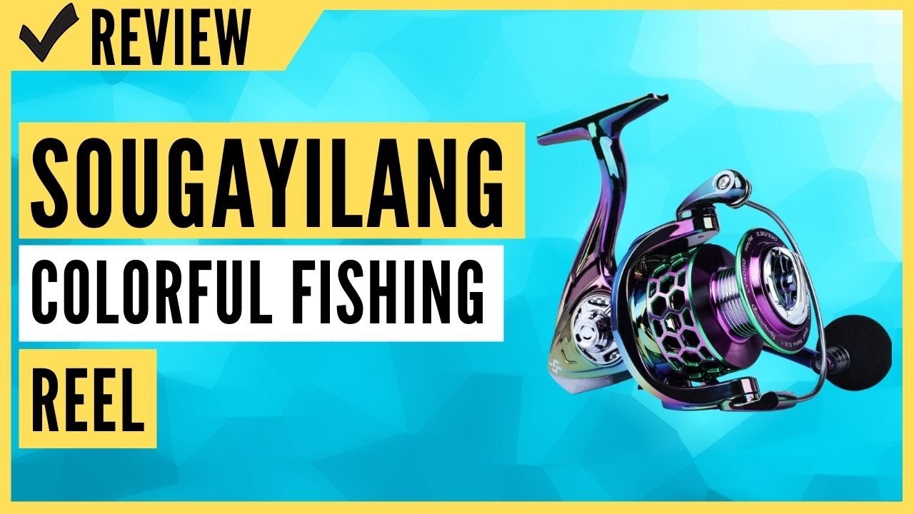 Sougayilang Colorful Fishing Reel Review - YouTube